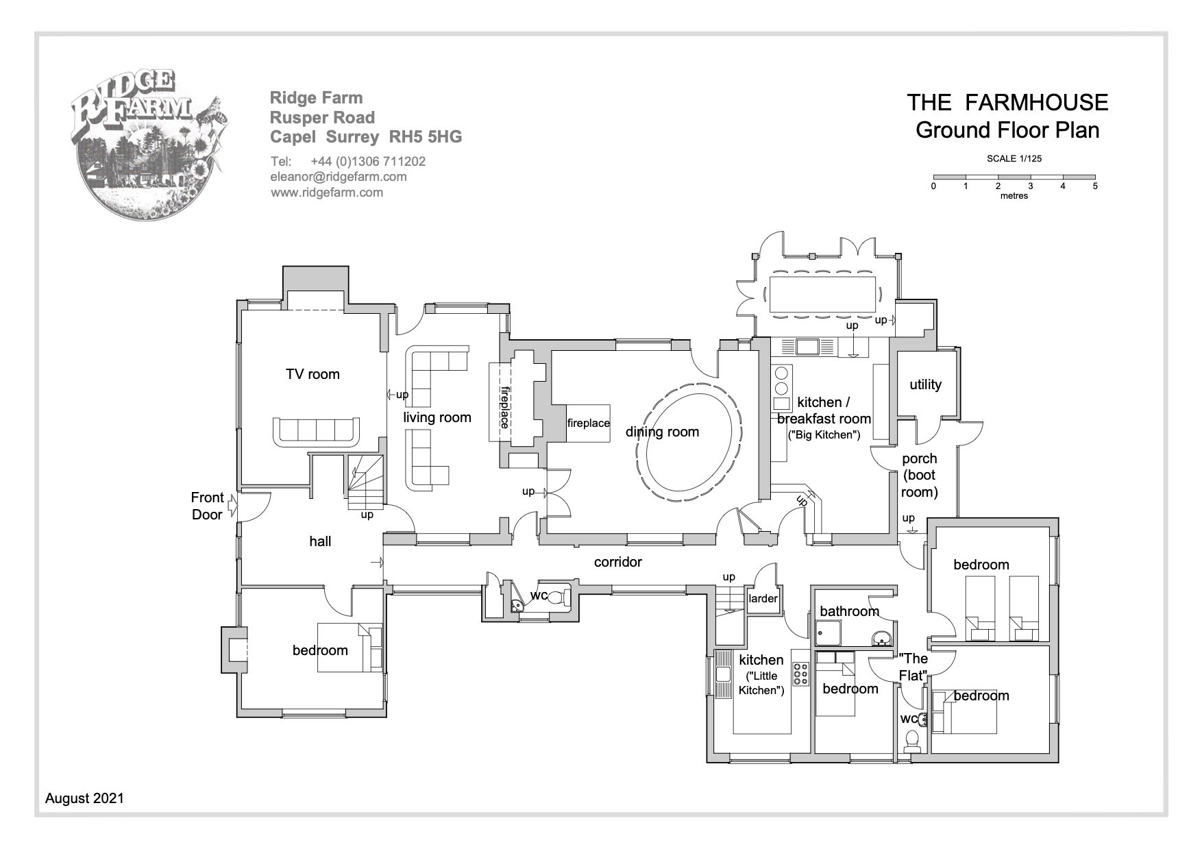 Ridge Farm | Large Farmhouse for Group Hollidays, Dorking