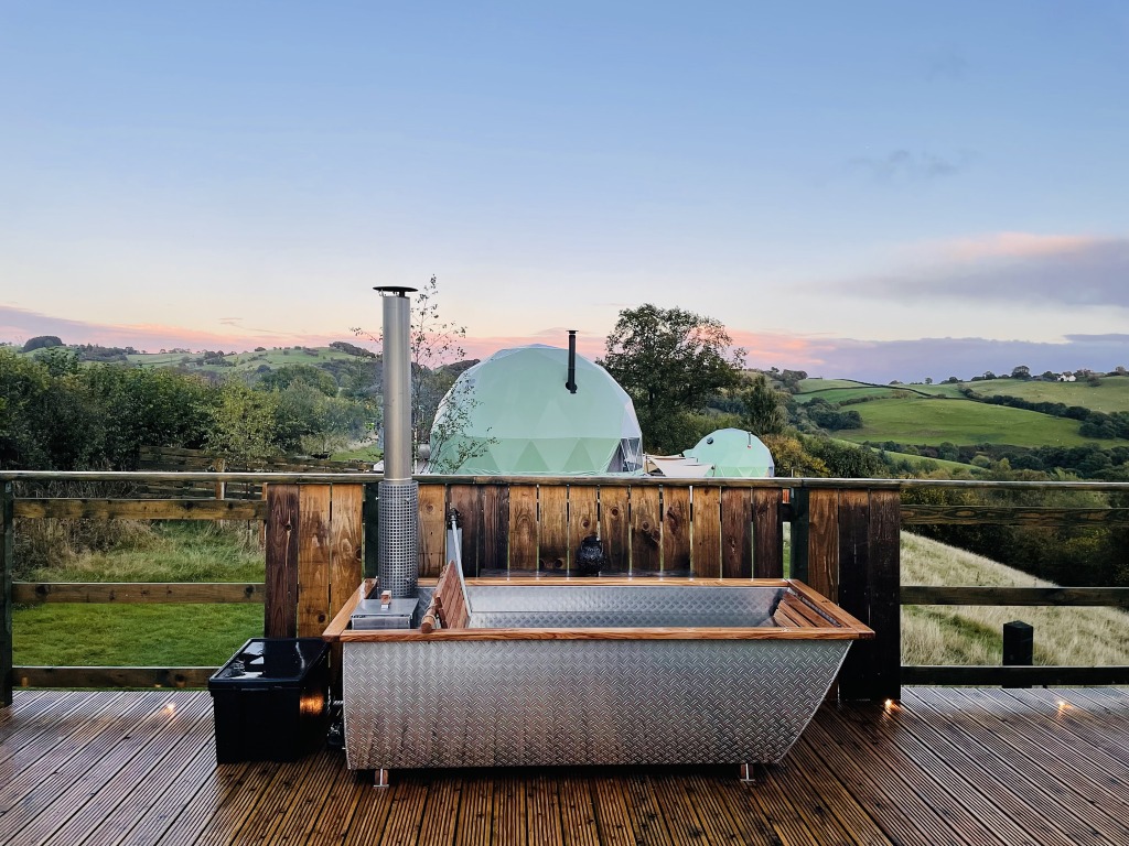 Cae Nant Glamping | Luxury dome glamping site, Powys
