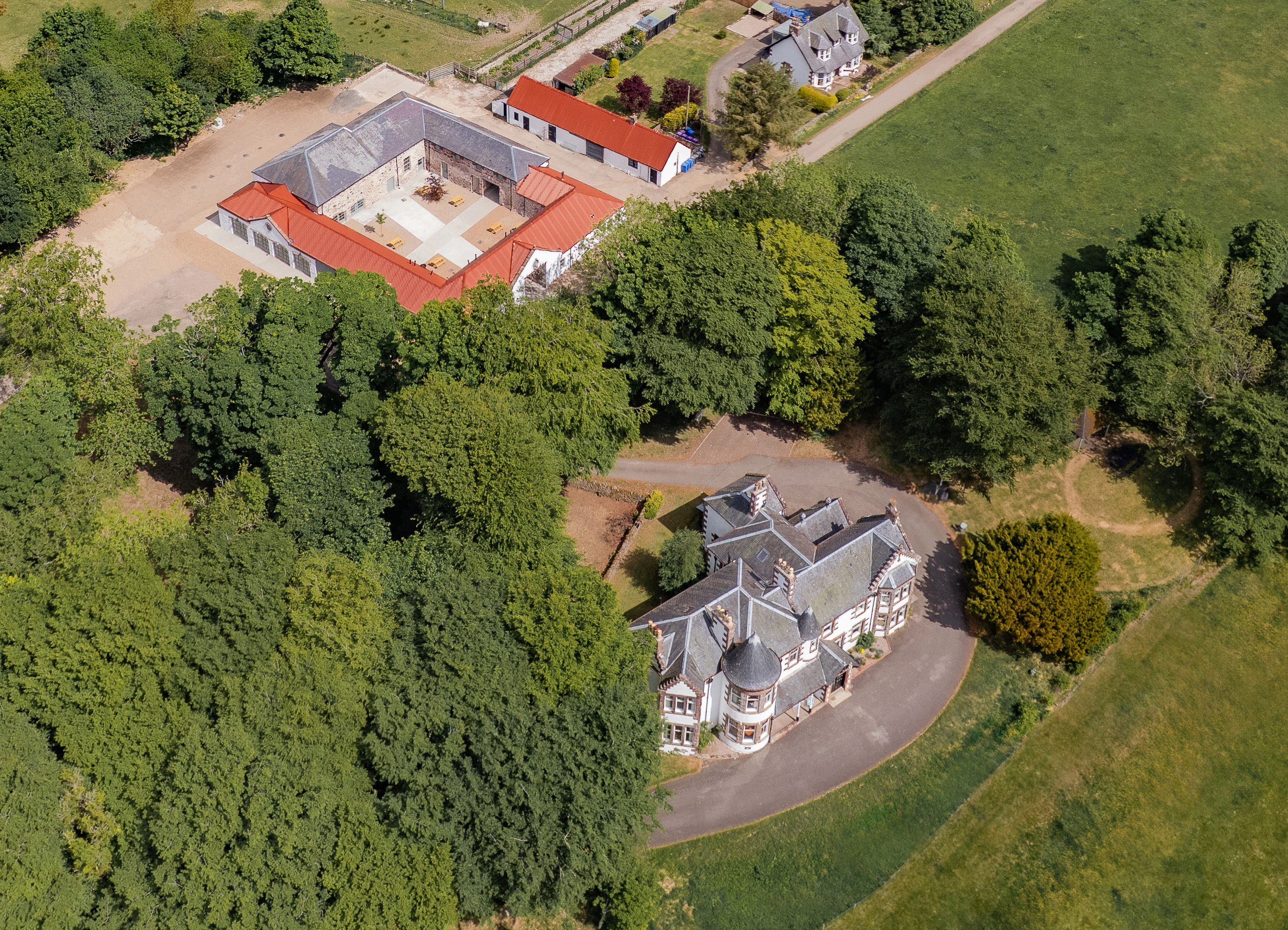 Kinclune House and Estate | Elegant family holiday houses, Angus