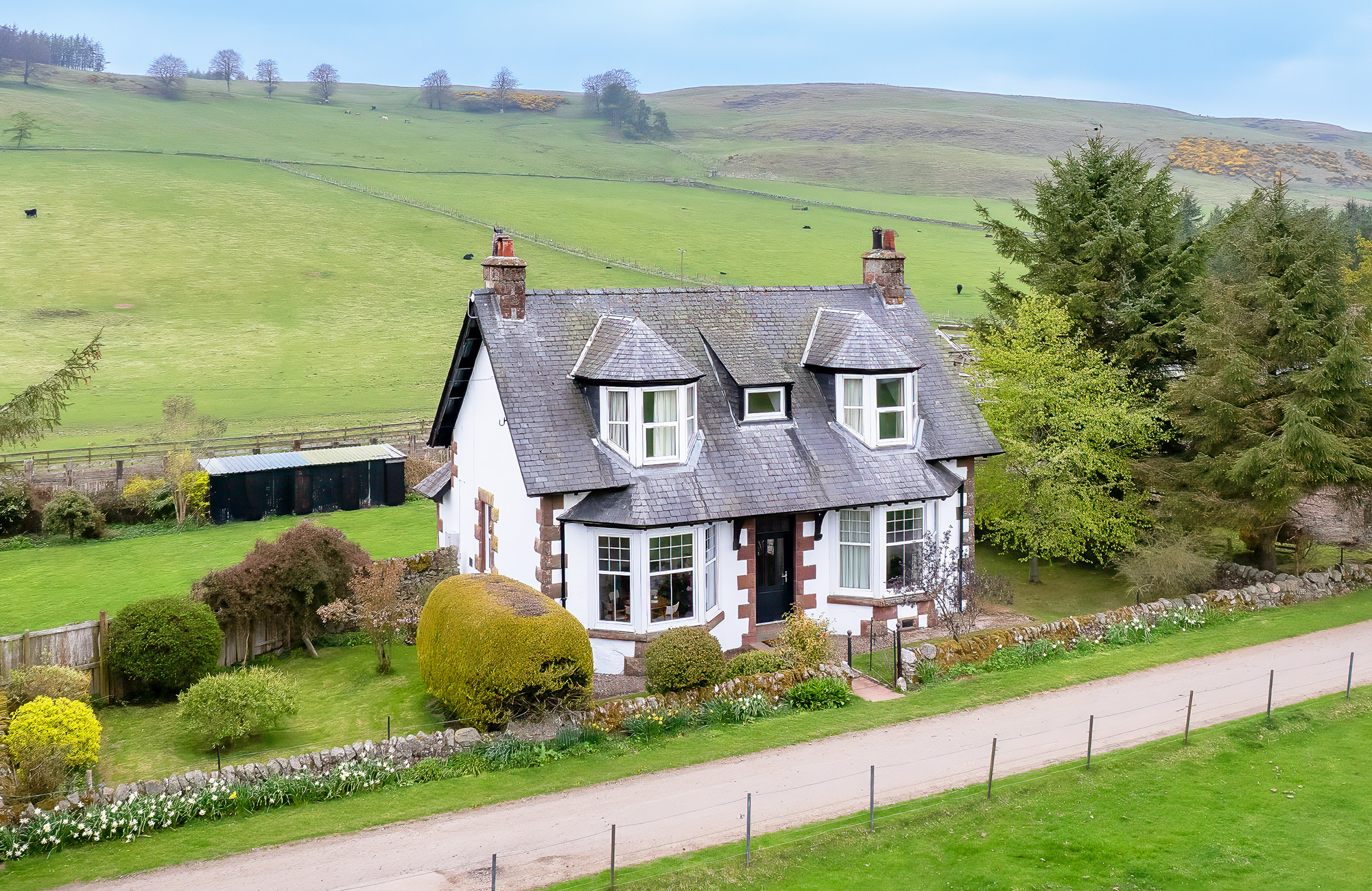 Kinclune House and Estate | Elegant family holiday houses, Angus