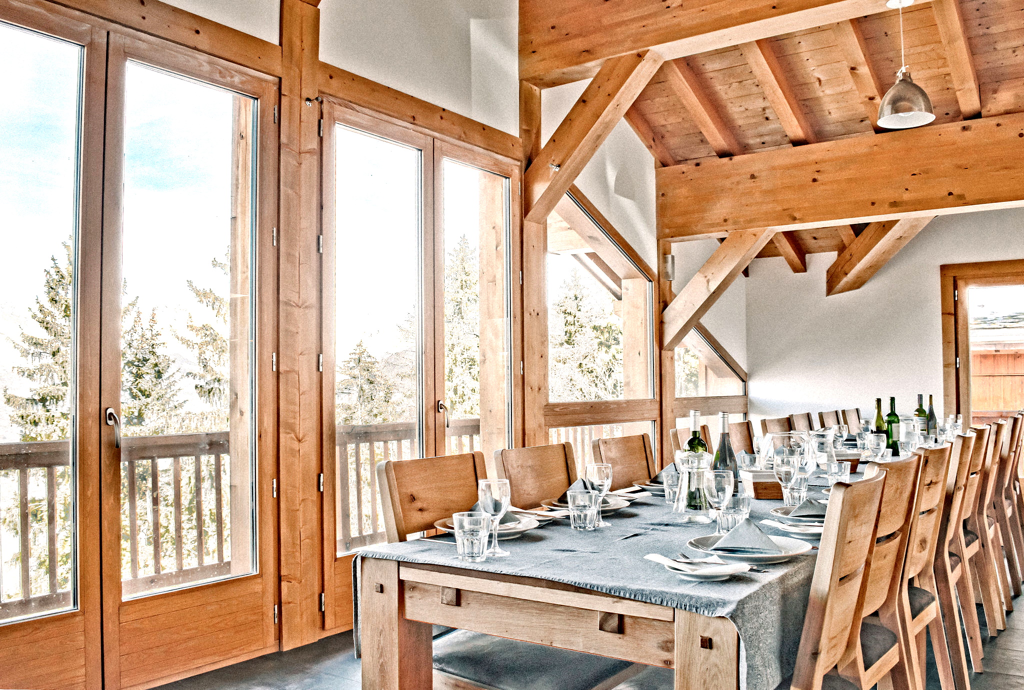 Chalets Flocon and Edelweiss | Alpine skiing chalets, France