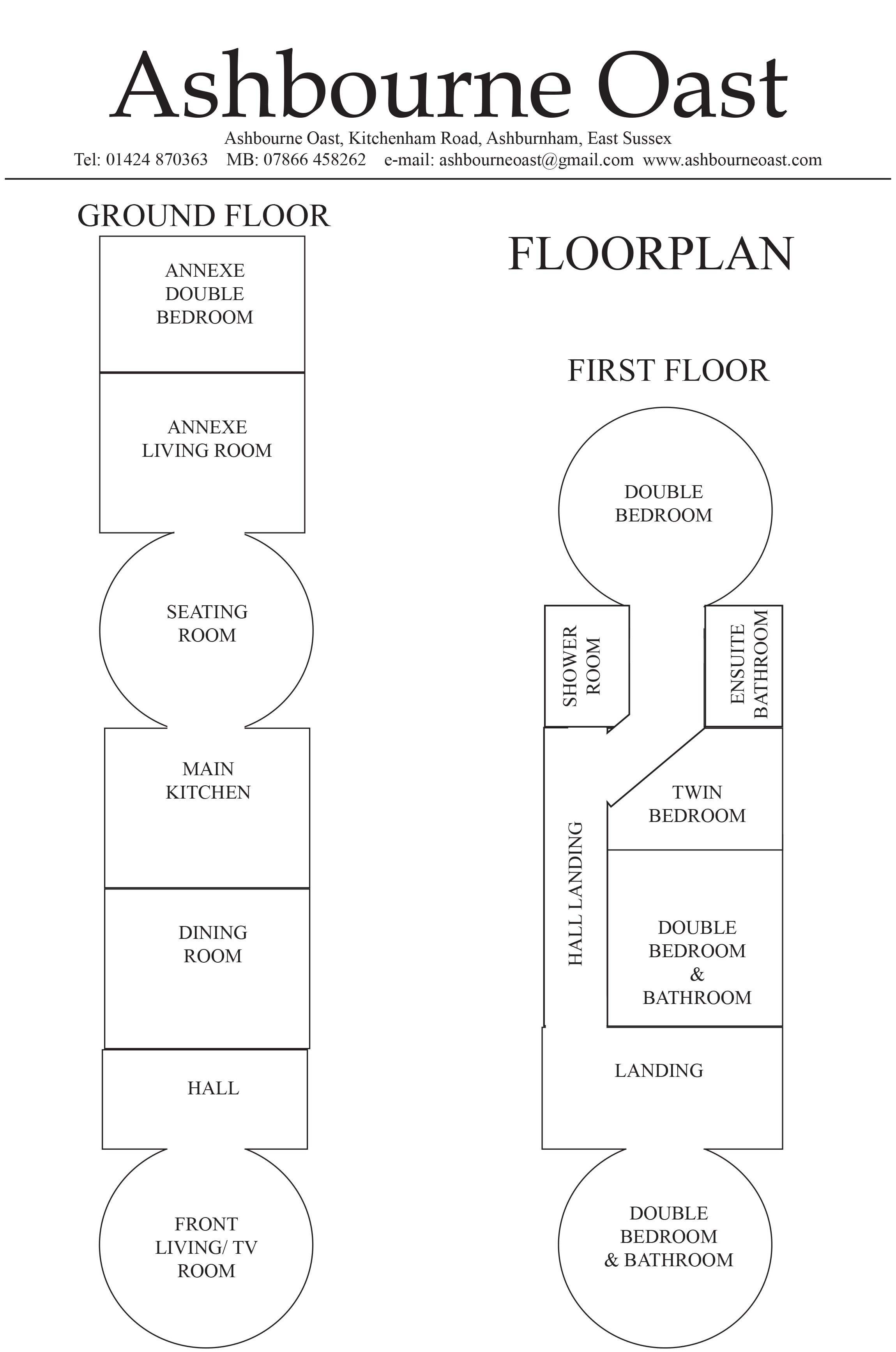 Ashbourne Oast | Family special occasion house, East Sussex