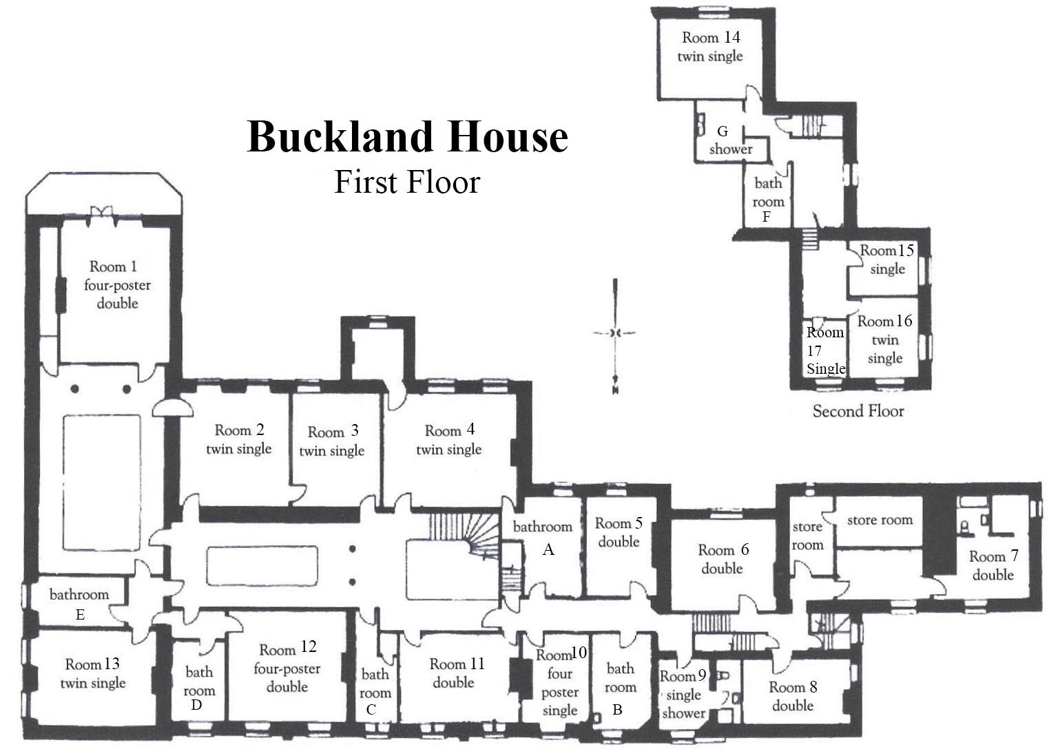Buckland House | Big Group Holiday House with a Pool in Devon