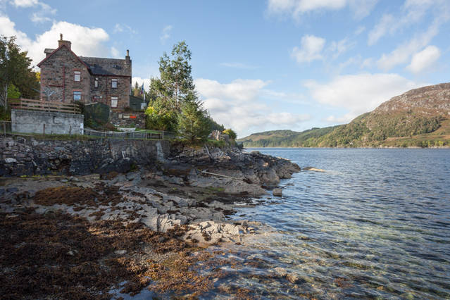 Stunning lochside house in Stromeferry | Ross-shire
